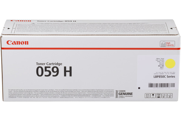 CANON Toner-Modul 059H yellow 3624C001 LBP852CX 13'500 Seiten | internetstore.ch | Canon Toner