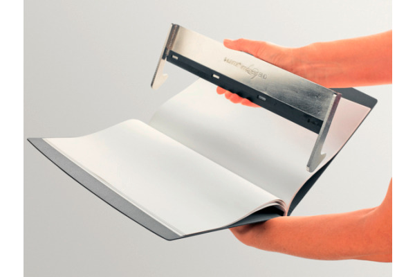 LEITZ Ent-binder Impressbind 280 73890000 silber 321x77x184mm ...