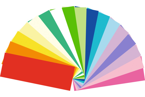 URSUS Transparentpapier-Block A4 12164699SE 115g, ass. 24 Blatt ...